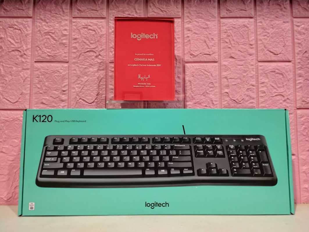 Daftar Harga Keyboard Logitech USB K120 🔥 Original & Spesifikasi ...