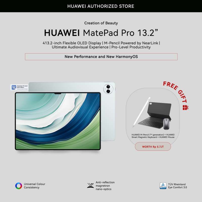 Promo Huawei Matepad Pro 13.2 Tablet | 2.8k Oled | 144hz | Touchpad ...