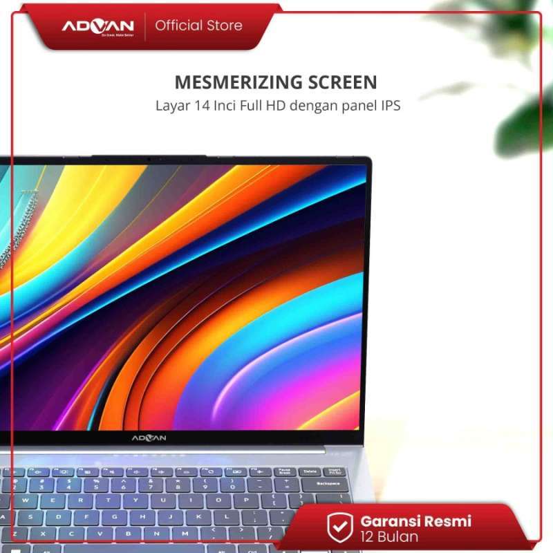 Jual Advan Notebook Work Pro Intel i5 1035G7 RAM 8GB SSD 256GB 14 Full ...