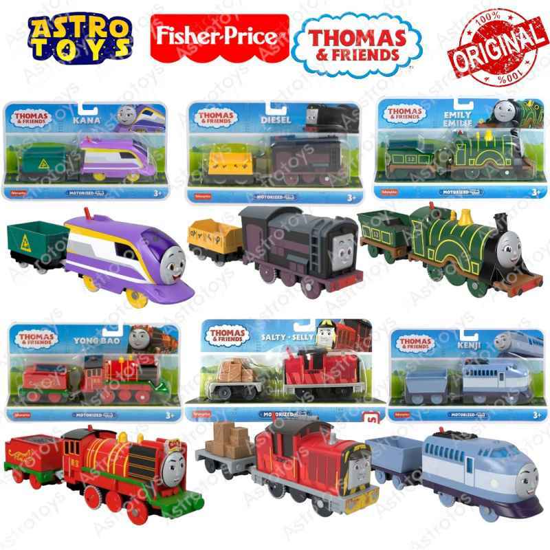 Jual Fisher Price Diecast Kereta Thomas and Friends Motorized Engine ...