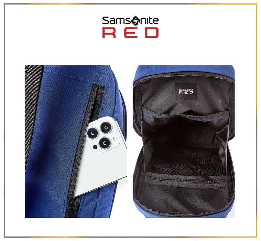 Jual Samsonite Red Label Sling Bag Marston - Blue Di Seller House Of ...