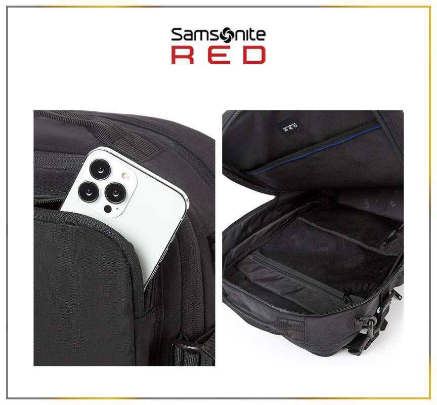 Jual Samsonite Red Label Marston 3Ways Bag - Black di Seller House of ...