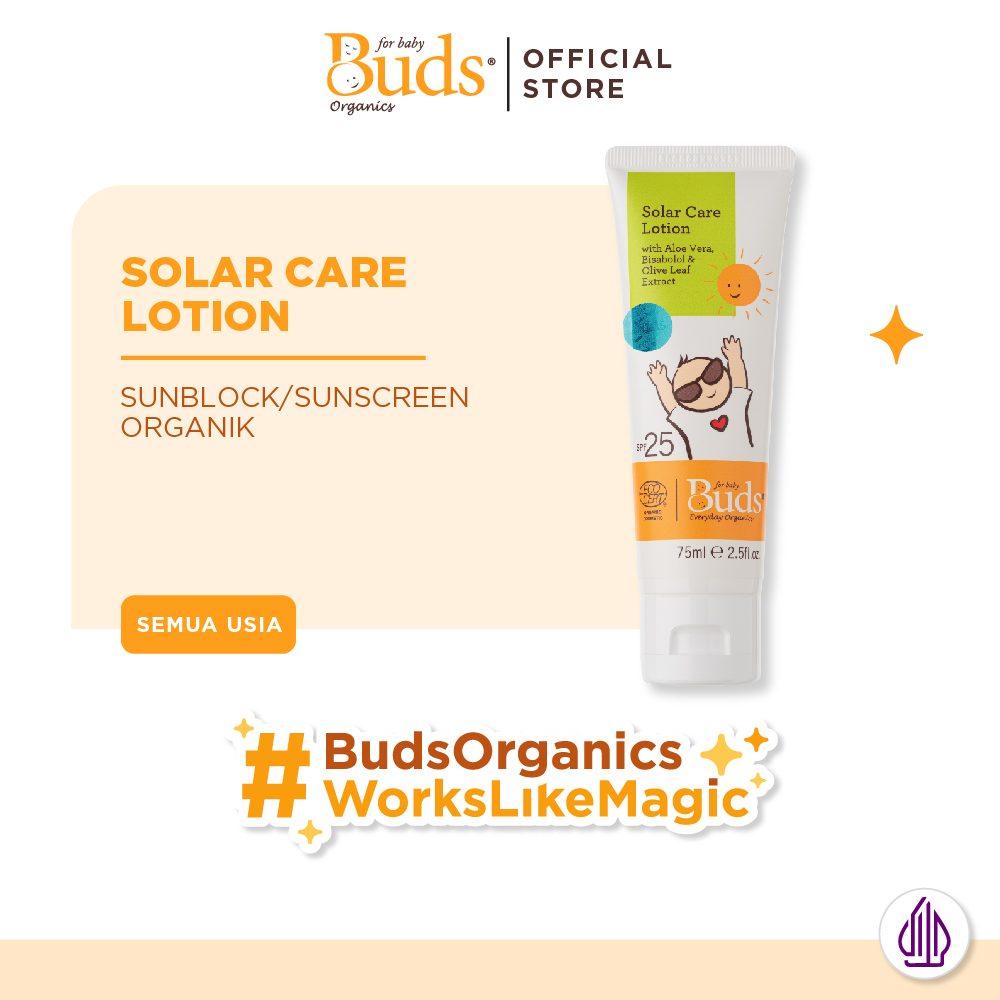 Jual Buds Organics Solar Care Lotion - Sunblock Sunscreen Pelindung ...