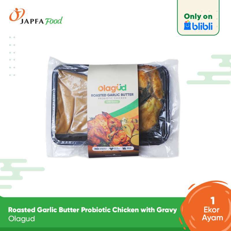 Promo Olagud Roasted Garlic Butter Probiotic Chicken with Gravy Diskon ...