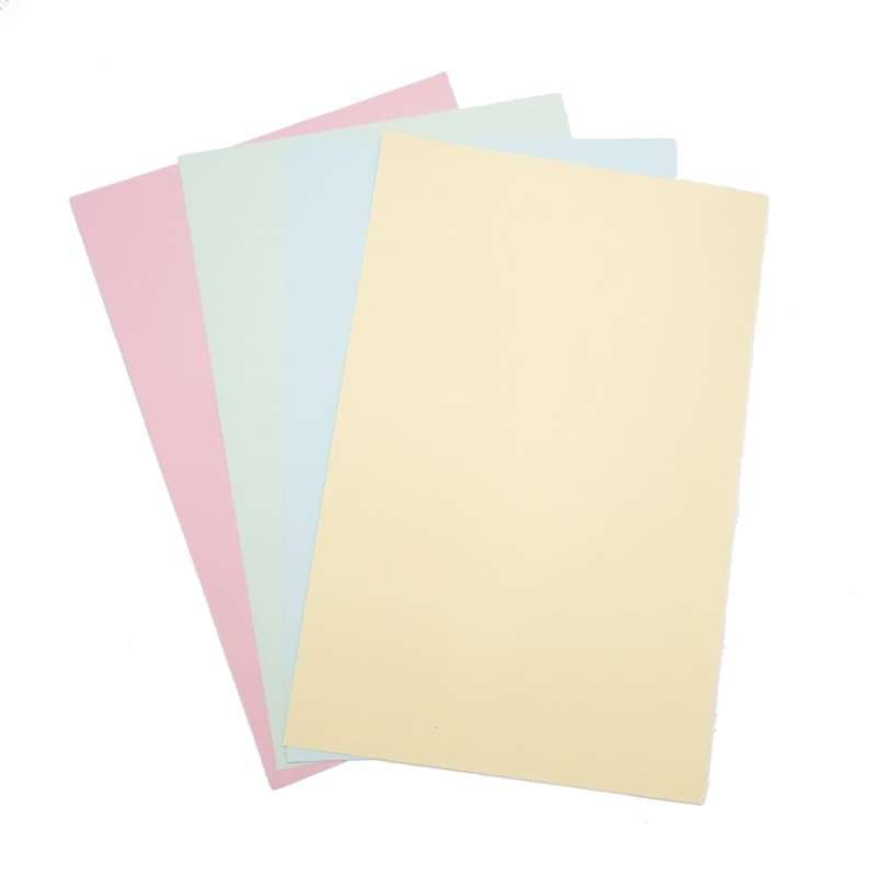Jual Kertas Cover Folio WARNA MUDA Biru Hijau Kuning Pink BC Indah F4 ...