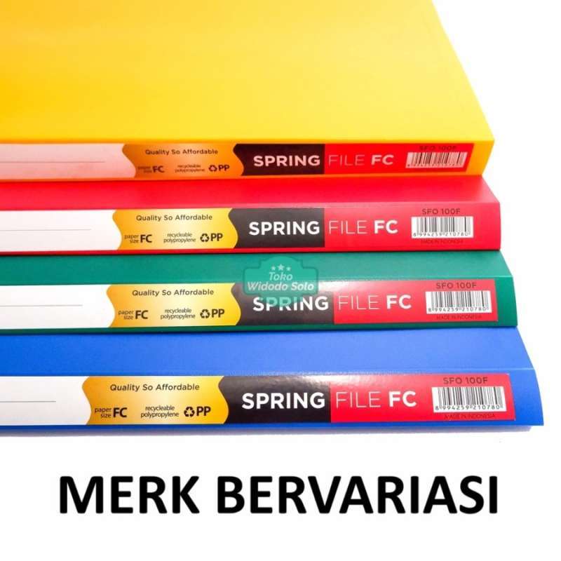 Jual Map Spring File Snail Hecter Folio (biru Merah Hijau Kuning) - 1 ...