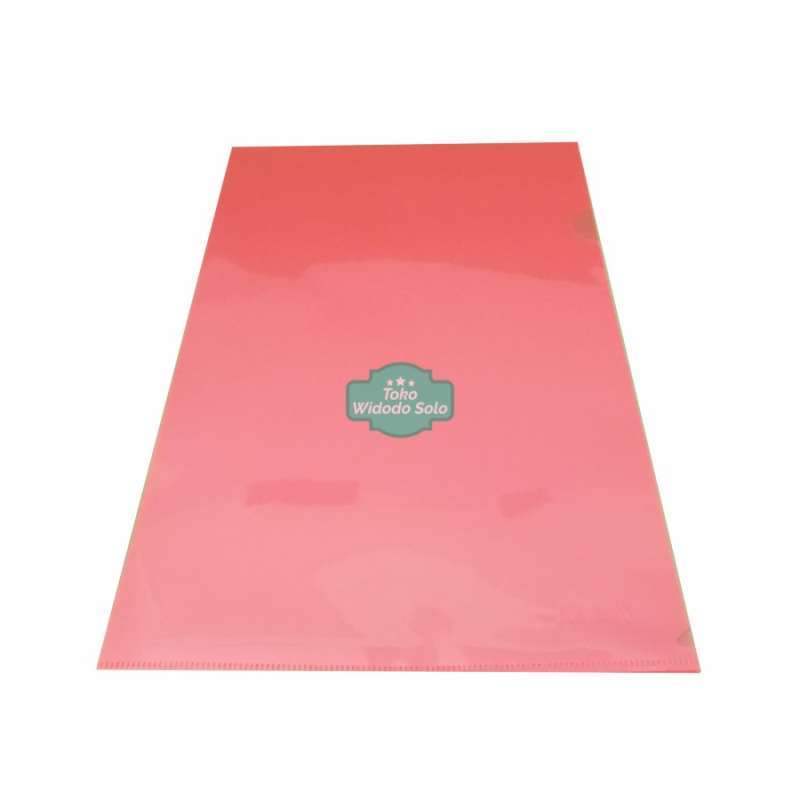 Jual Map L Plastik Folio F4 Kuning Biru Putih Hijau Merah Clear
