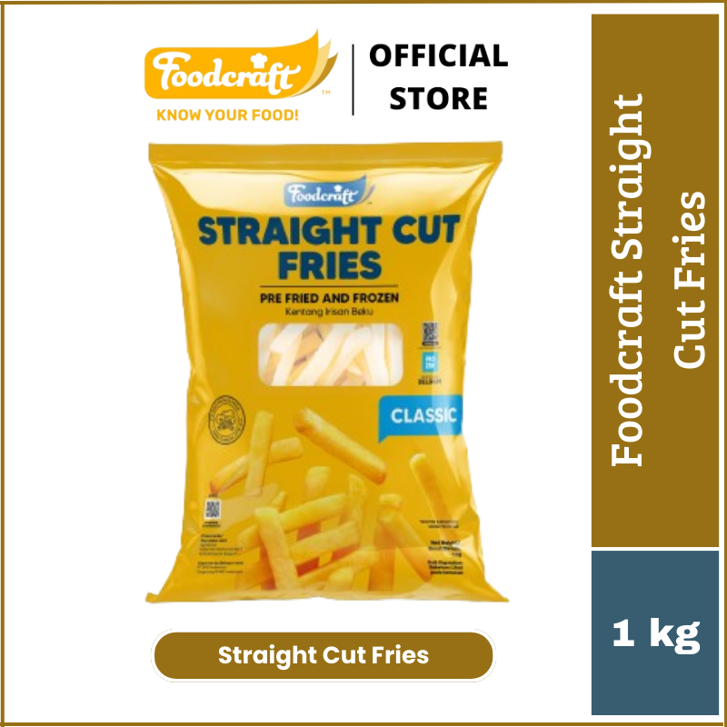 Promo Foodcraft French Fries Series Kentang Goreng Aneka Bentuk Frozen ...