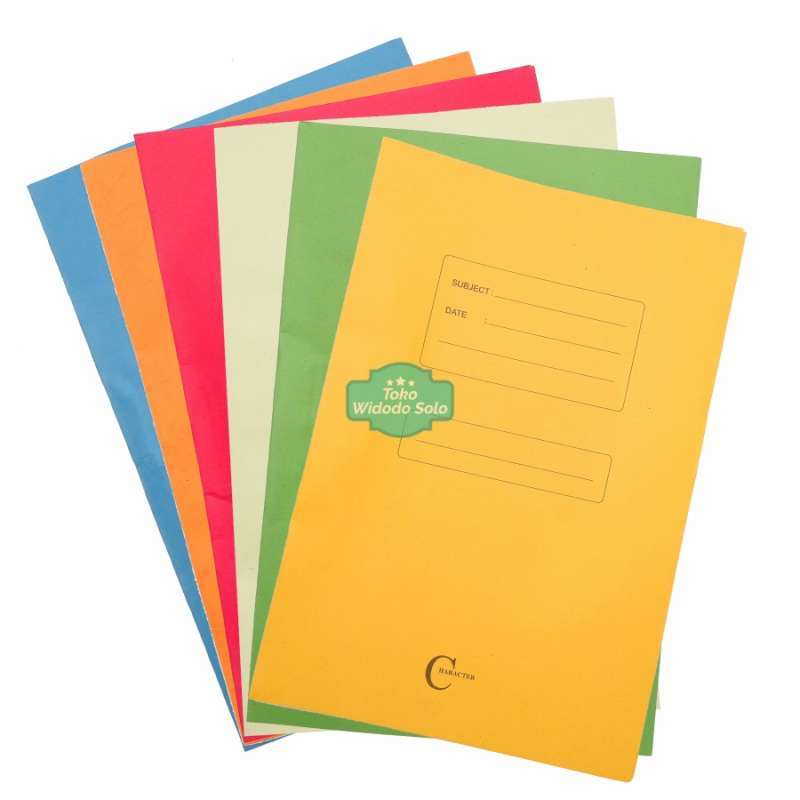 Jual Map Kertas Buffalo Folio Snail Hecter F4 (Merah Hijau Kuning Biru ...