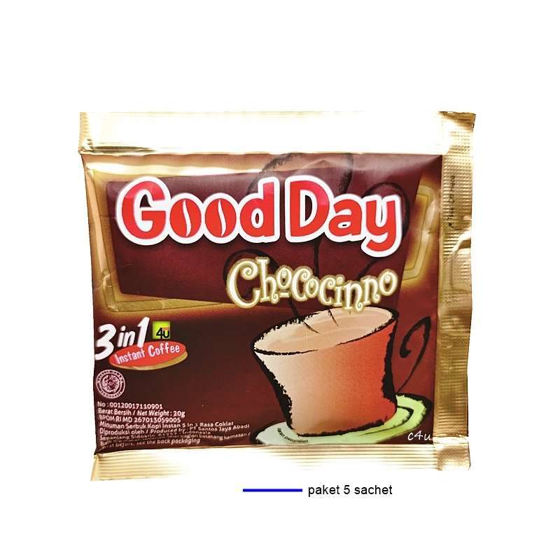 Promo Good Day - Kopi Untuk Hidup Penuh Rasa - Paket 5 Sachet ...