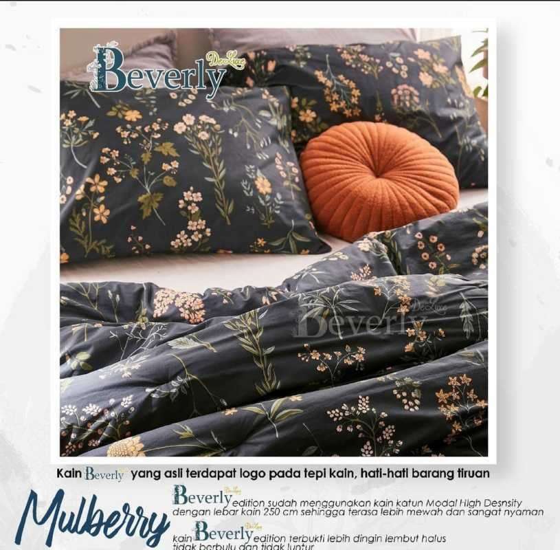 Jual (free Tas Seprei) Seprei Katun Lokal Beverly 35 Motif Mewah ...