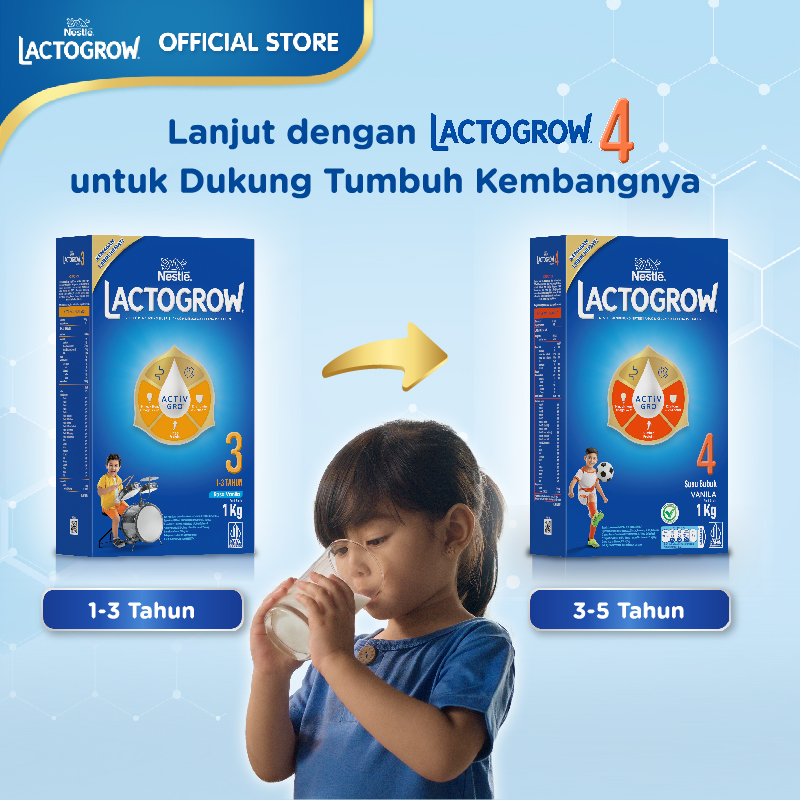 Promo [2 Pcs] Nestle Lactogrow 4 Susu Pertumbuhan Rasa Vanila Susu ...