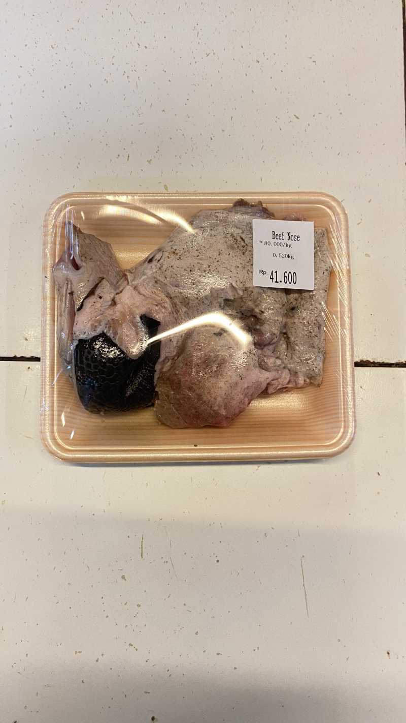 Jual Hidung Sapi / Cingur / Rujak Cingur 500 Gram Di Seller Meat Time ...