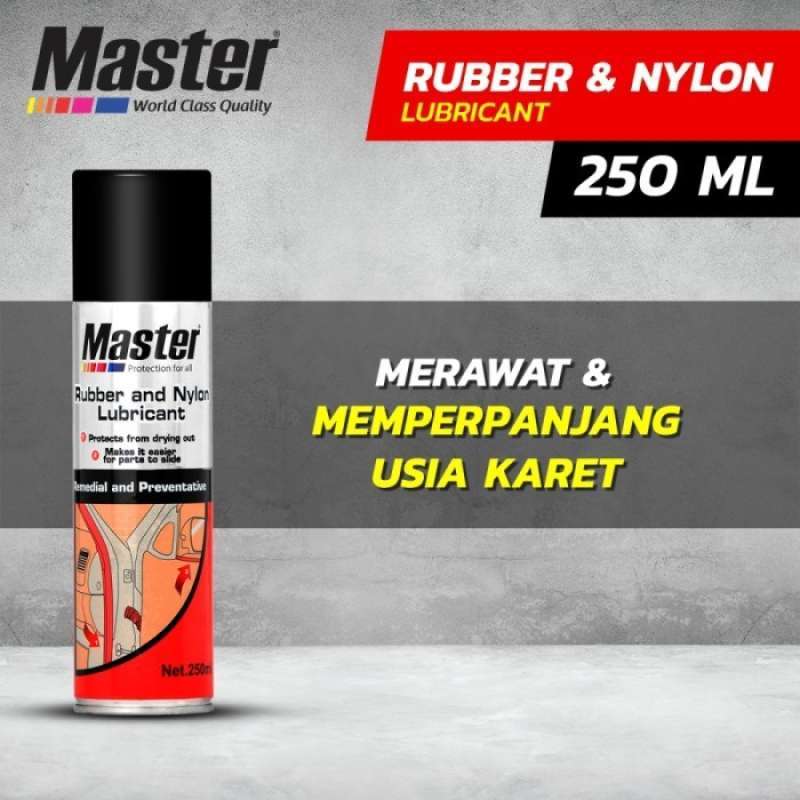 Promo Master Rubber and Nylon Lubricant Cairan Perawatan Karet Mobil ...