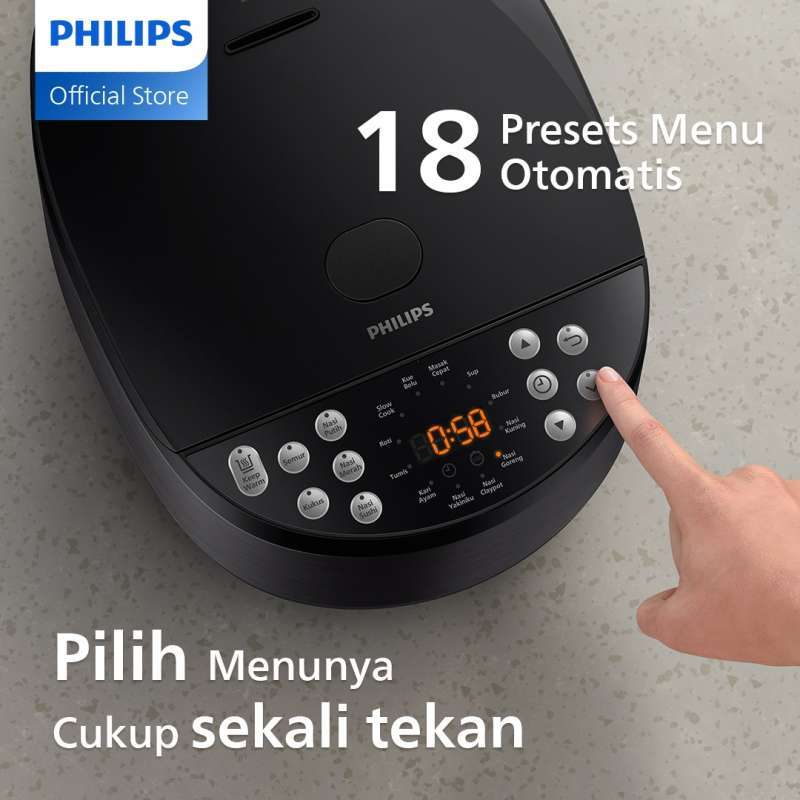Promo Philips Digital Rice Cooker / Magic Com Hd4515/92 1.8 L Lapisan ...