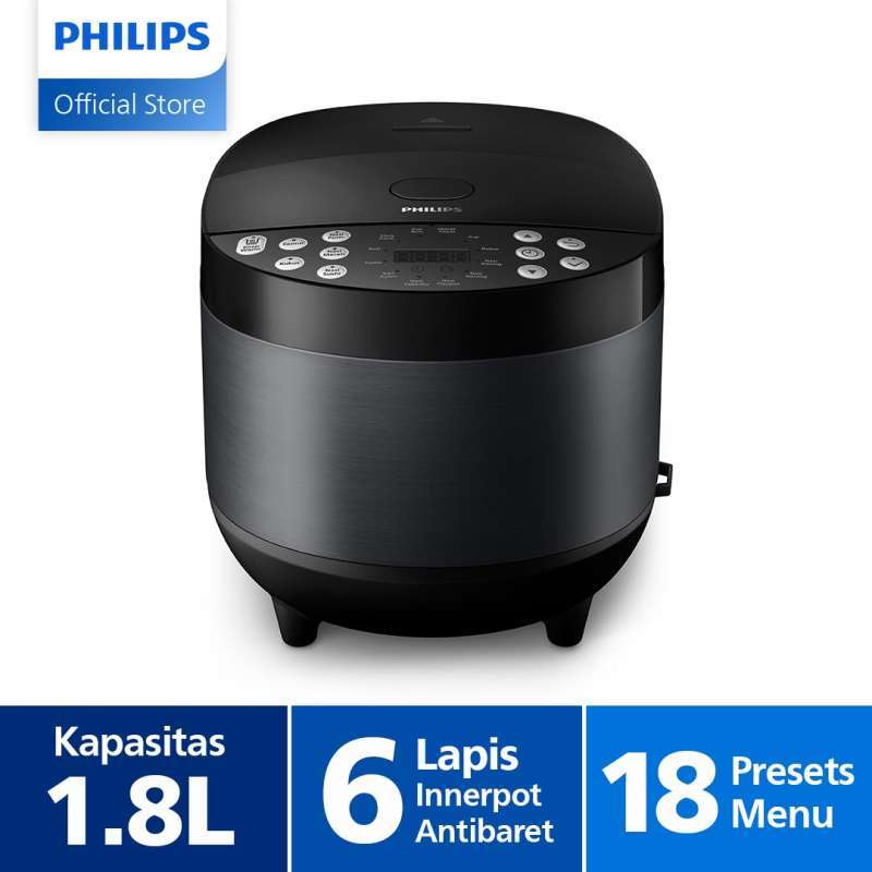 Promo Philips Digital Rice Cooker / Magic Com Hd4515/92 1.8 L Lapisan ...
