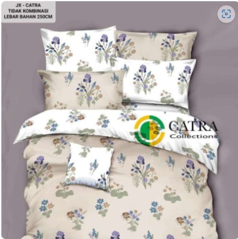 Jual Seprei Katun Lokal Catra 39 Motif Cantik Harga Super Murah By ...