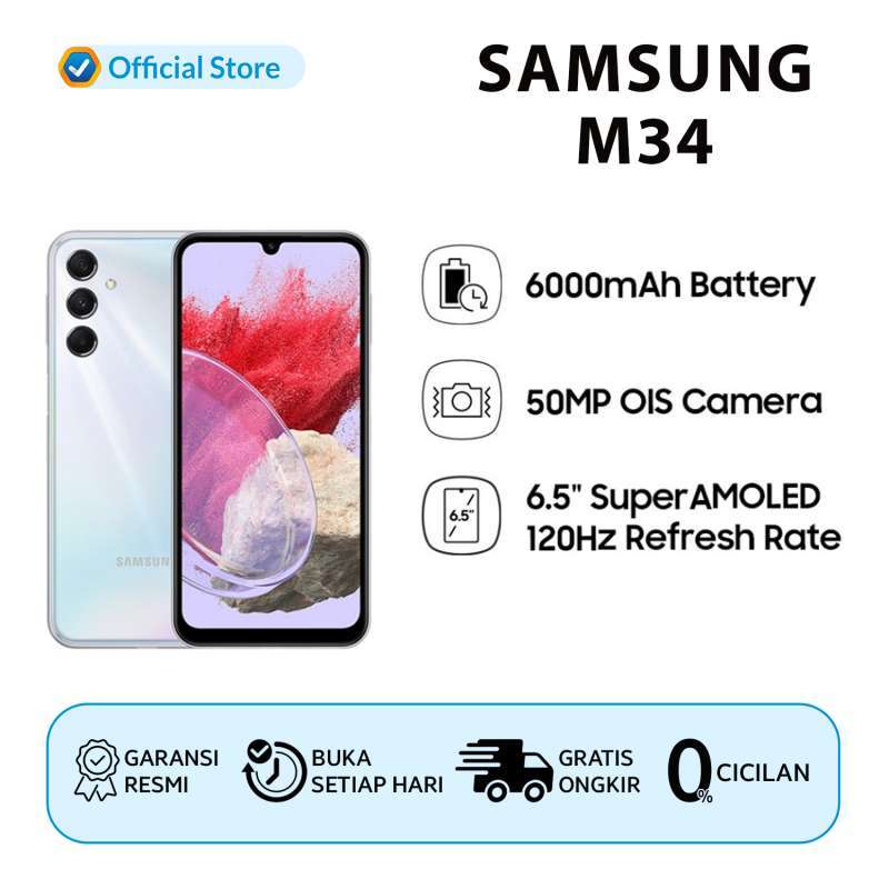 Jual Samsung Galaxy M34 5 G 8 128 Spesifikasi Original, Murah & Diskon ...