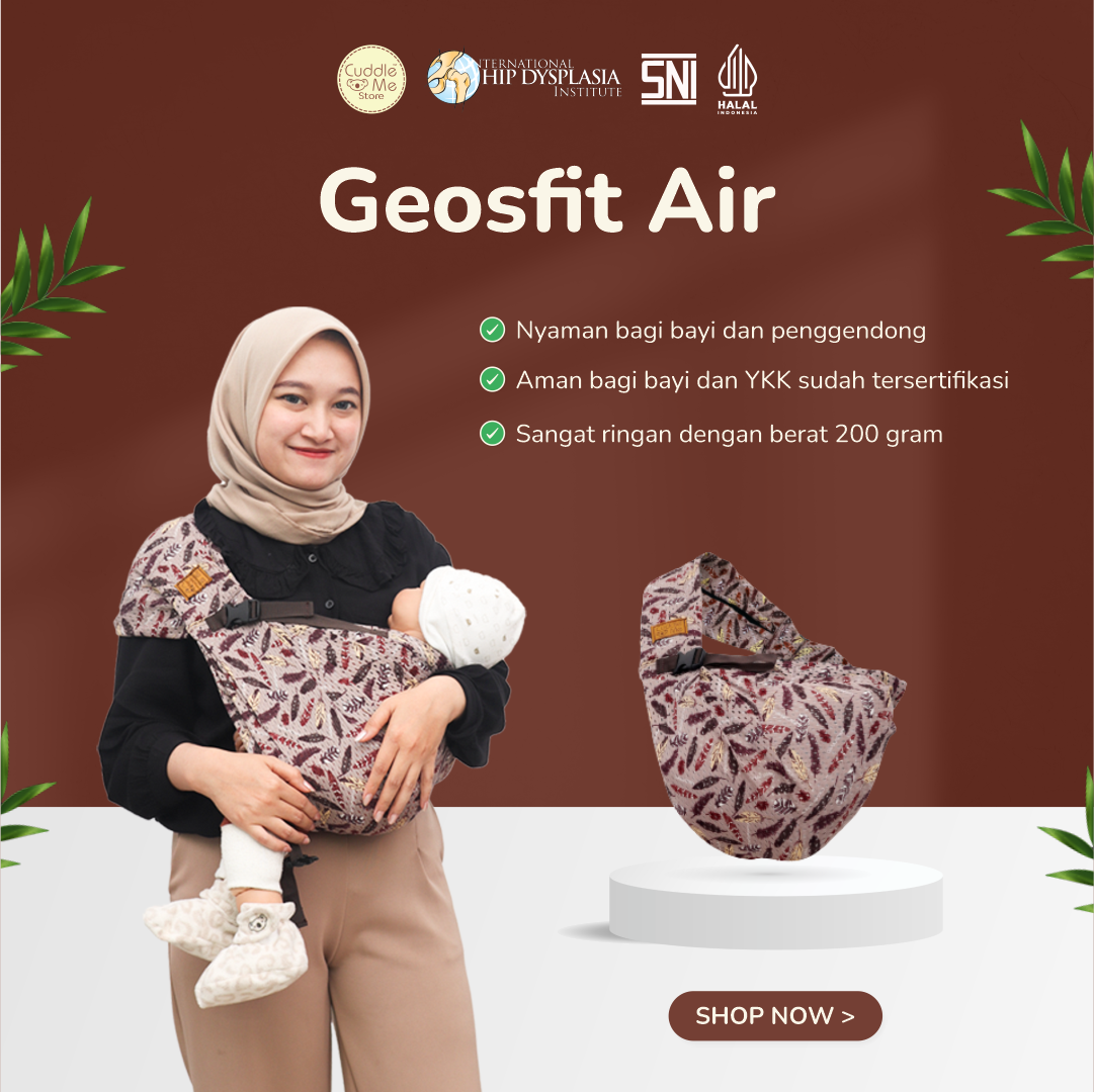 Jual Gendongan Bayi Geos - Cuddleme Geos Fit Air Solid - Cod / Cuddleme ...