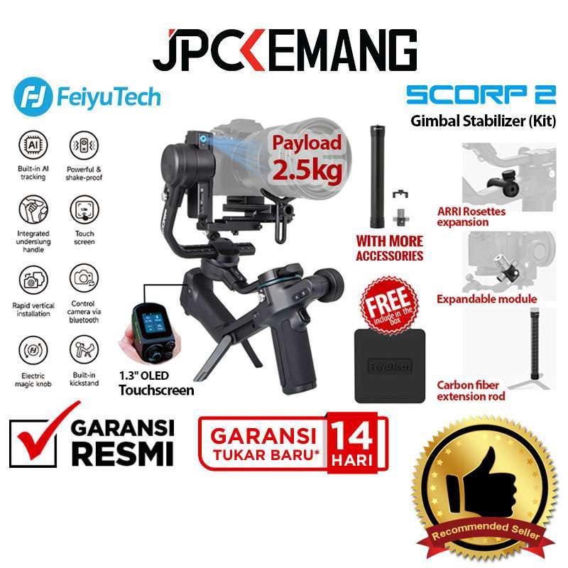 Promo Jpc Kemang Feiyu Scorp 2 Standard / Kit Gimbal Stabilizer Camera ...