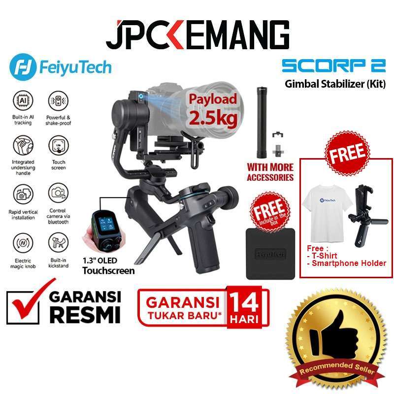 Promo Jpc Kemang Feiyu Scorp 2 Standard / Kit Gimbal Stabilizer Camera Feiyutech Feiyu Tech ...