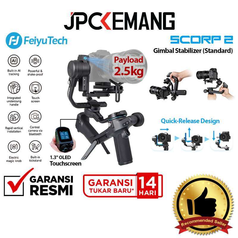Promo Jpc Kemang Feiyu Scorp 2 Standard / Kit Gimbal Stabilizer Camera ...