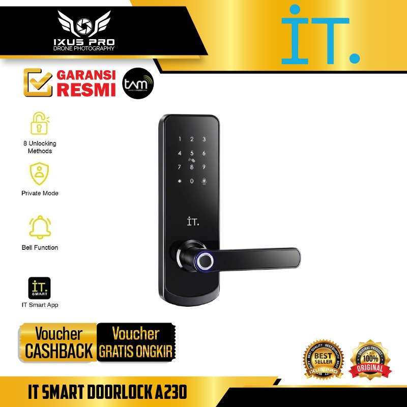 Jual Smart Doorlock It Original, Murah & Diskon April 2024 | Blibli