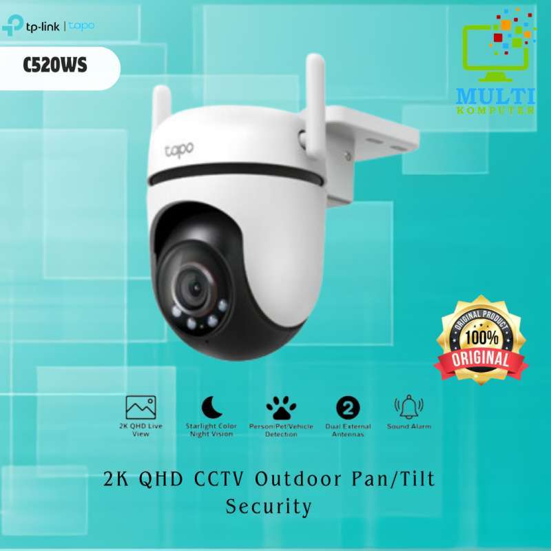 Jual Tp-link Tapo C520ws 2k Qhd Cctv Outdoor Pan/tilt Security Wi-fi ...