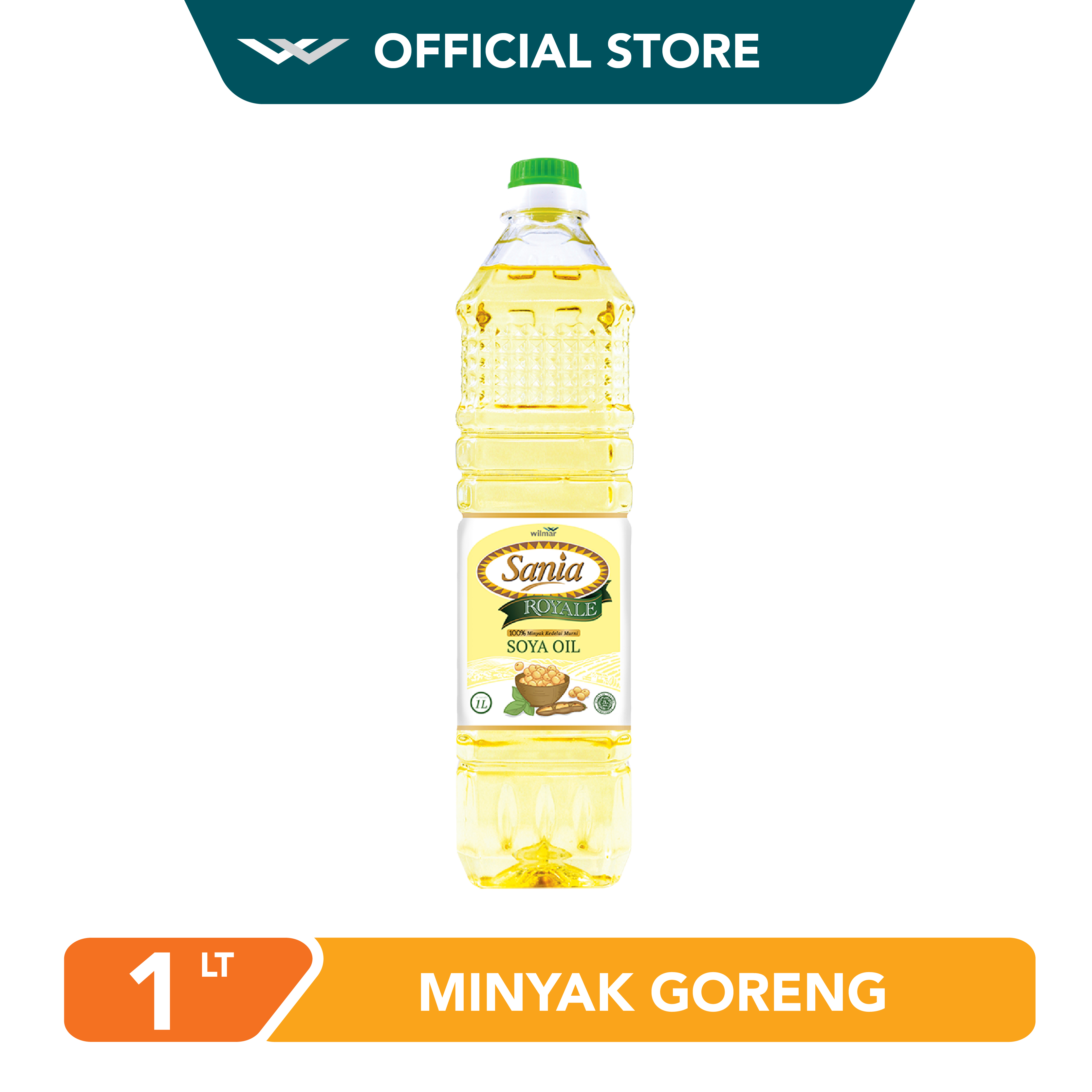 Jual Sania Royale Soya Oil Botol 1 L Free Buavita Guava 245 Ml Di ...