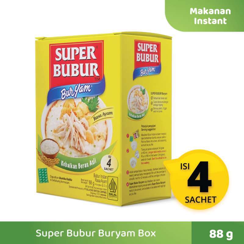 Jual Super Bubur Buryam Dus Termurah - Harga Grosir Terupdate Hari Ini ...