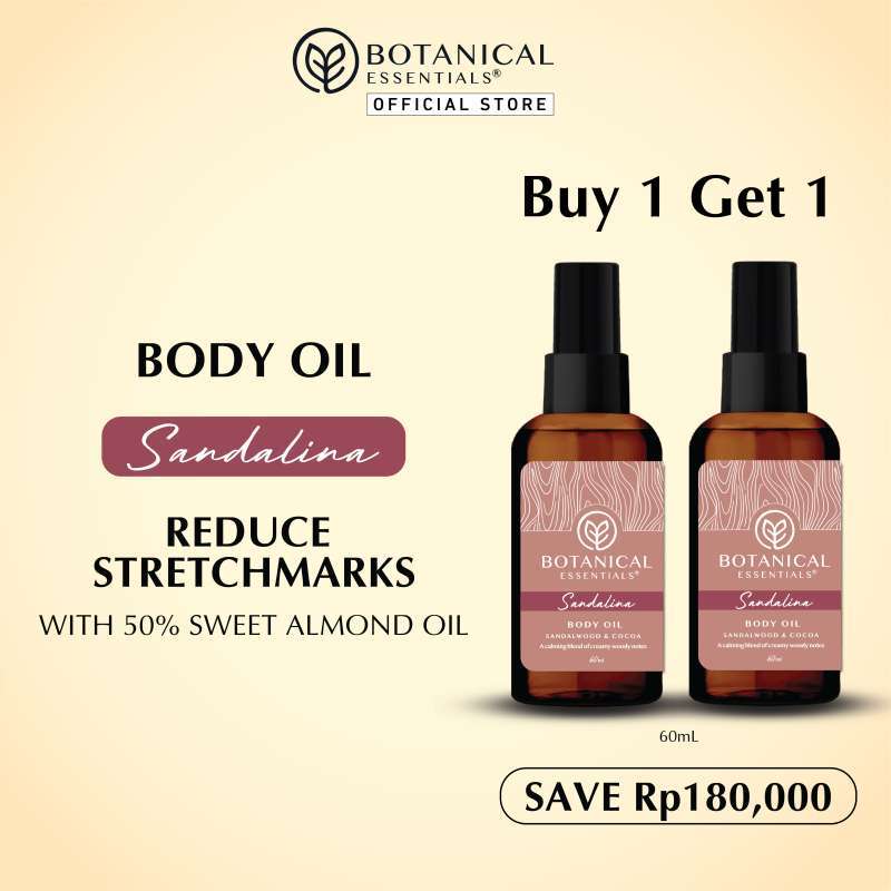 Promo [BUY 1 GET 1] Botanical Essentials - Ultra Nourishing Body Oil ...
