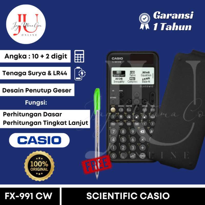 Jual Casio Calculator Scientific Clas 🏷️ Original Terbaru, Terlengkap ...