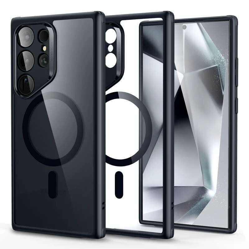 Jual Esr Case Classic Hybrid MagSafe Samsung S24 Ultra - S24 Ultra Clear Black Di Seller Ethan ...