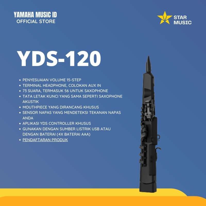 Promo Yamaha Yds-120 / Yds-120 / Digital Saxophone Diskon 19% Di Seller Star Music - Star Musik ...