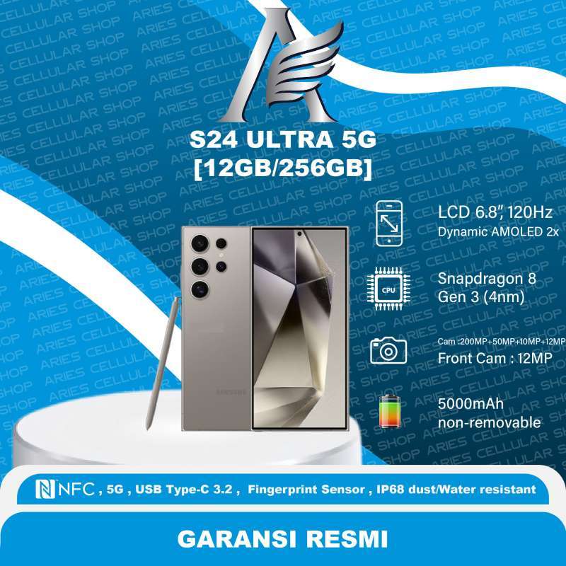 Promo Samsung Galaxy S24 Ultra 5g Nfc 12/256 Garansi Resmi Diskon 3% Di Seller Acs Store ...
