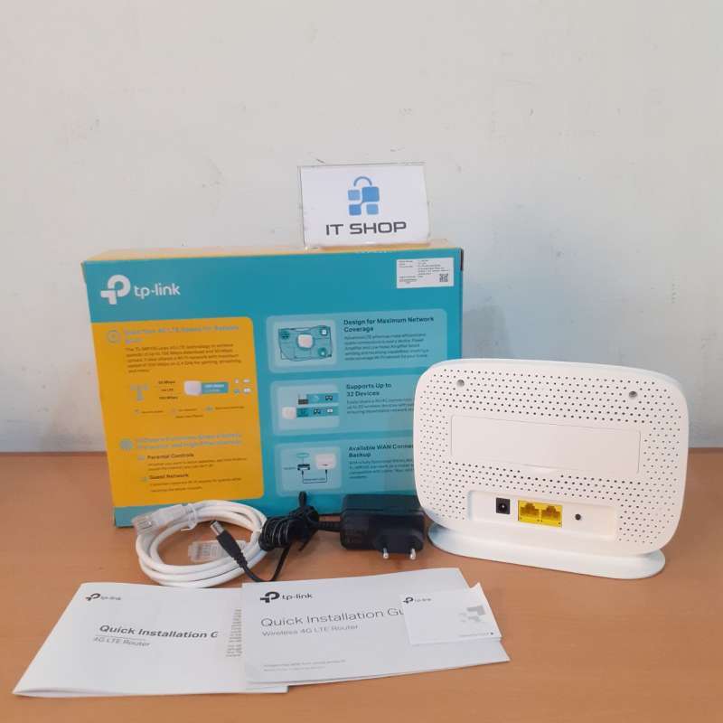 Jual TP-Link TL-MR105 300 Mbps Wireless N 4G LTE Router di Seller IT ...