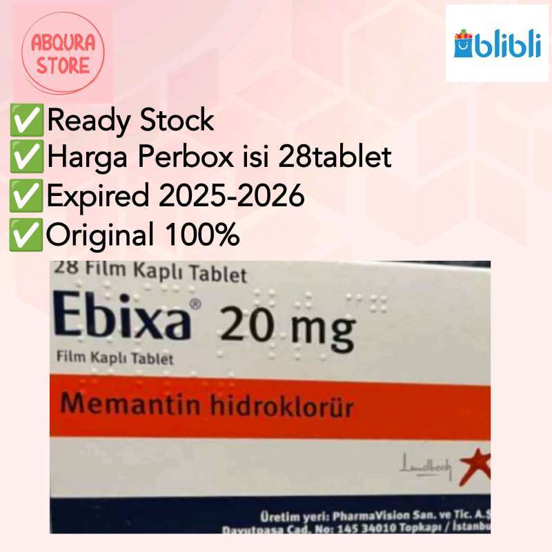 Memantine Hcl 10 Mg Lengkap Harga Terbaru Juni 2024 | Blibli