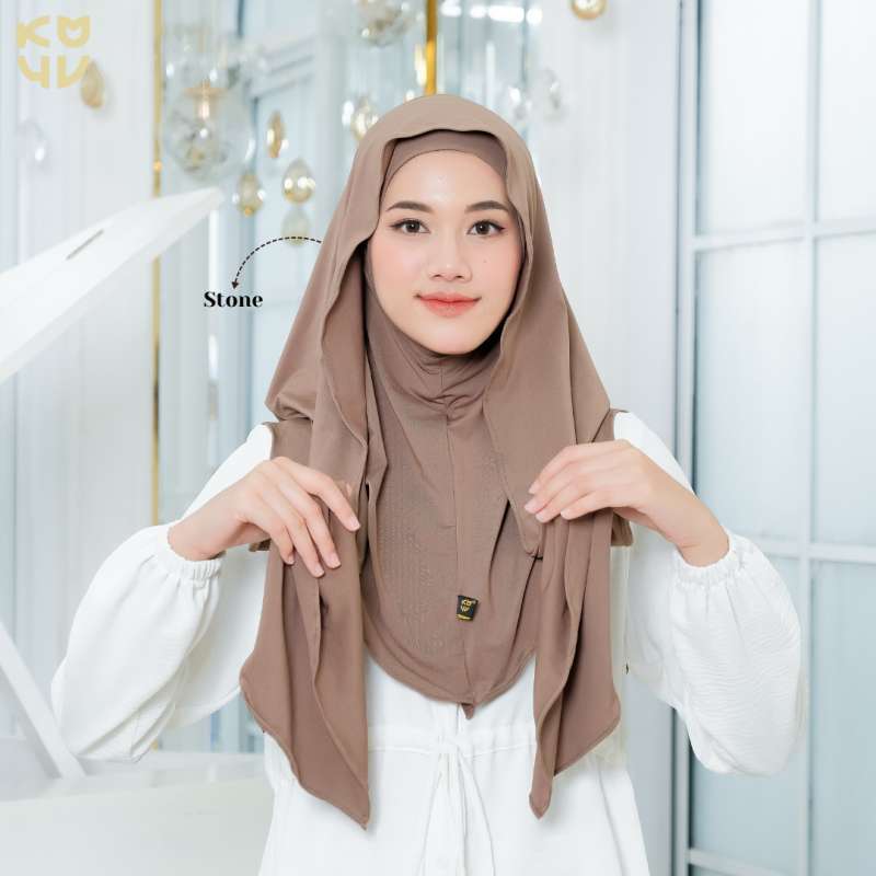 tutorial hijab pashmina