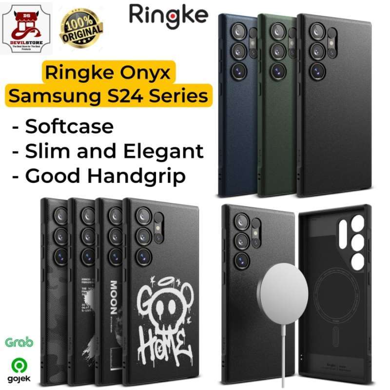 Jual Ringke Onyx Case Samsung Galaxy S24 Ultra S24 Plus Casing S24 Softcase Di Seller Devil ...