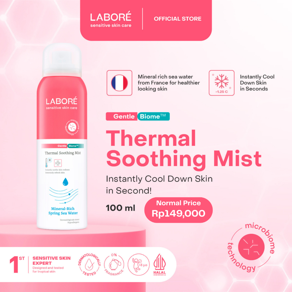 Promo [new!] Labore Sensitive Skin Care Gentlebiome™ Thermal Soothing ...