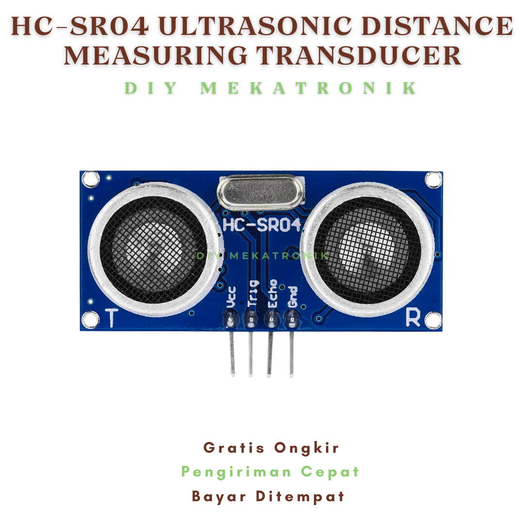 Promo Hc-sr04 Hc Sr04 Sensor Ultrasonik Pengukur Jarak Distance For Arduino Diskon 3% Di Seller ...