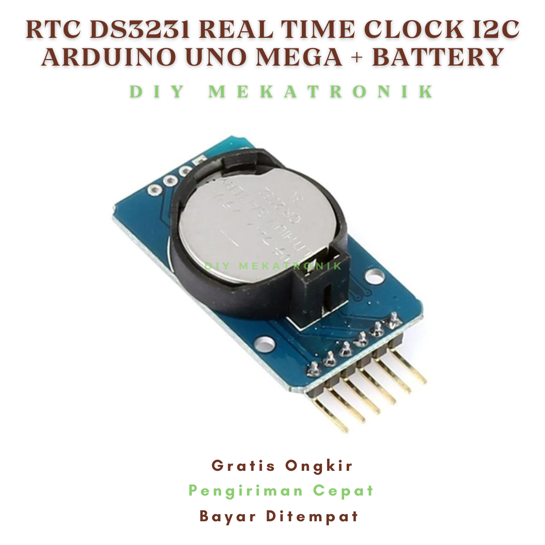 Promo Rtc Ds3231 + Ic At24c32 + Baterai Real Time Clock Module For ...