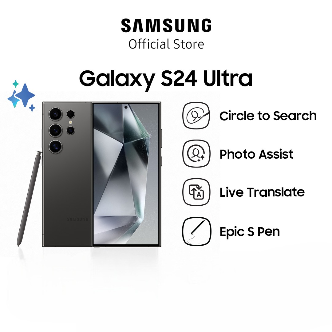 Jual Samsunh S24 Ultra Spesifikasi Original, Murah & Diskon Harga Maret 2024 | Blibli