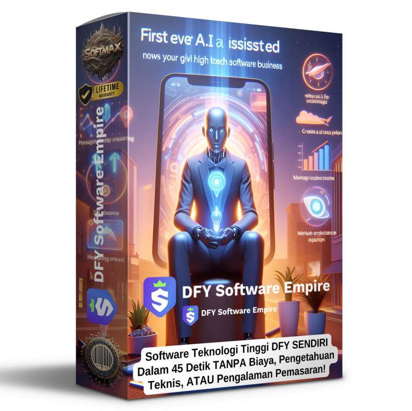 Jual DFY Software Empire - Software Canggih yang Membuat Software untuk Anda Secara Otomatis ...