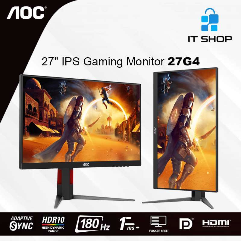 Jual Aoc 27g4 Adaptivesync Gaming Monitor Di Seller It Shop Official ...