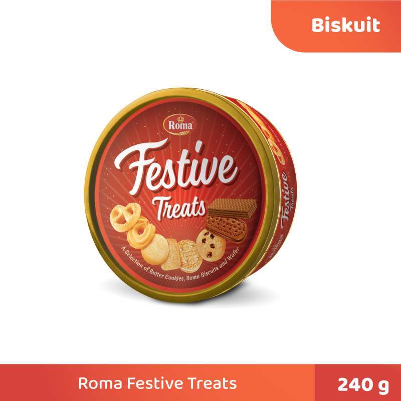 Promo Roma Festive Treats 240 Gr Diskon 15% Di Seller Mayora - Rawa ...