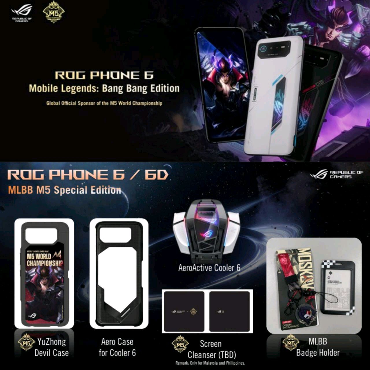 Jual Asus Rog Phone 6 Mlbb Gift Box Di Seller Anteroid - Anteroid ...
