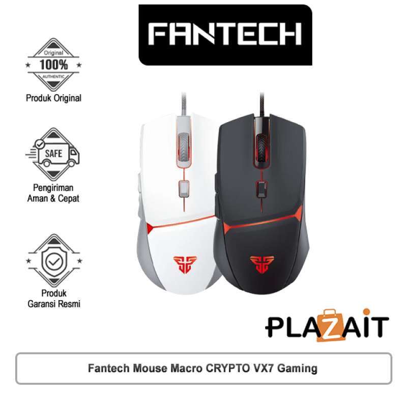 Jual Fantech Mouse Macro Crypto Vx7 Gaming Di Seller Pt. Primajaya ...