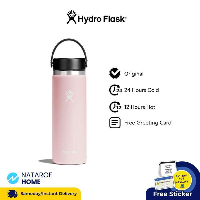 Promo Hydro Flask Tumbler 12oz Wide Mouth Flex Cap - Trillium Diskon 17% di Seller Nataroe Home ...