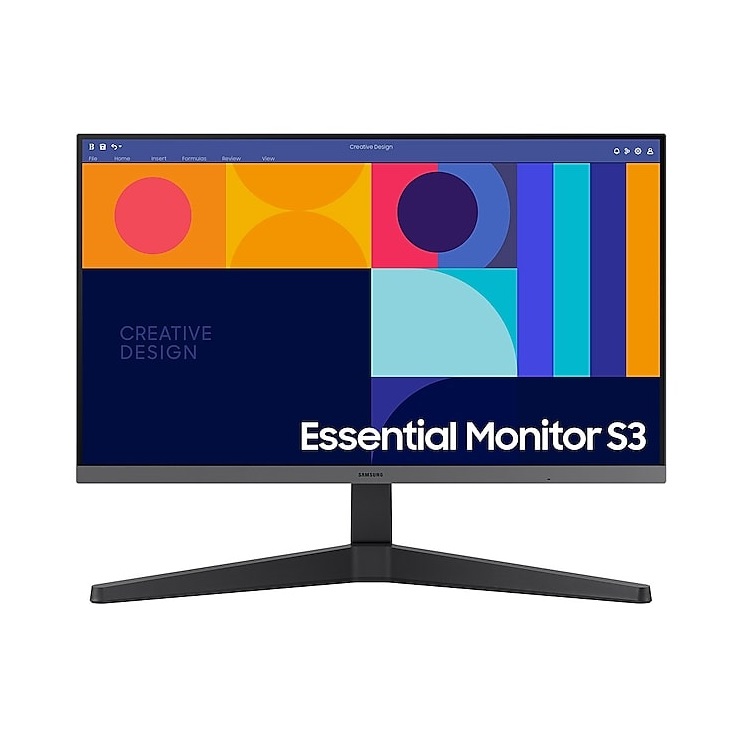 Promo Samsung Ls24c330gaexxd Essential Monitor 24-inch Ips Refresh Rate ...